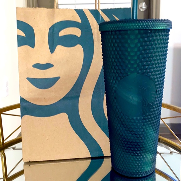 Starbucks | Kitchen | Starbucks Plastic Cold Cup 24oz Tinted Bling Soft ...
